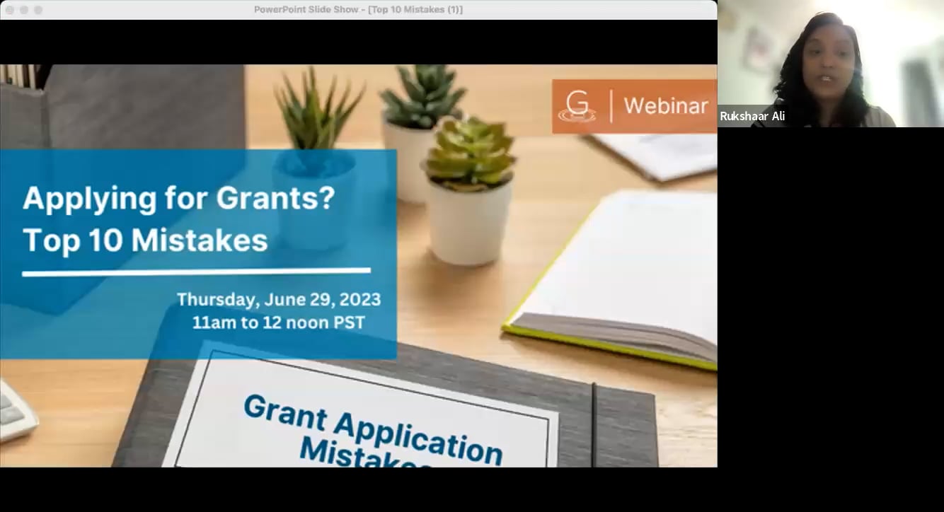 Top 10 Grant Mistakes - Granted on Vimeo