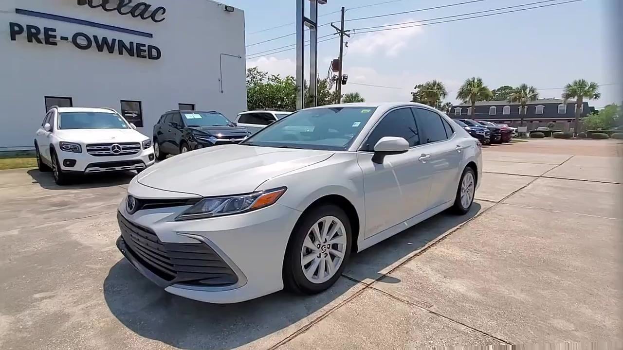 USED 2022 TOYOTA CAMRY LE at Cadillac of New Orleans (USED) #P7494 on Vimeo