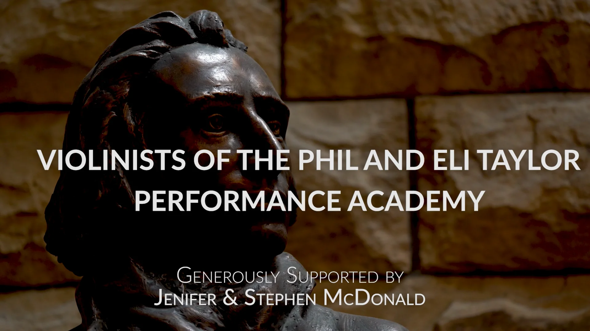 Violinists of The Phil and Eli Taylor Performance Academy - Evan Pyne