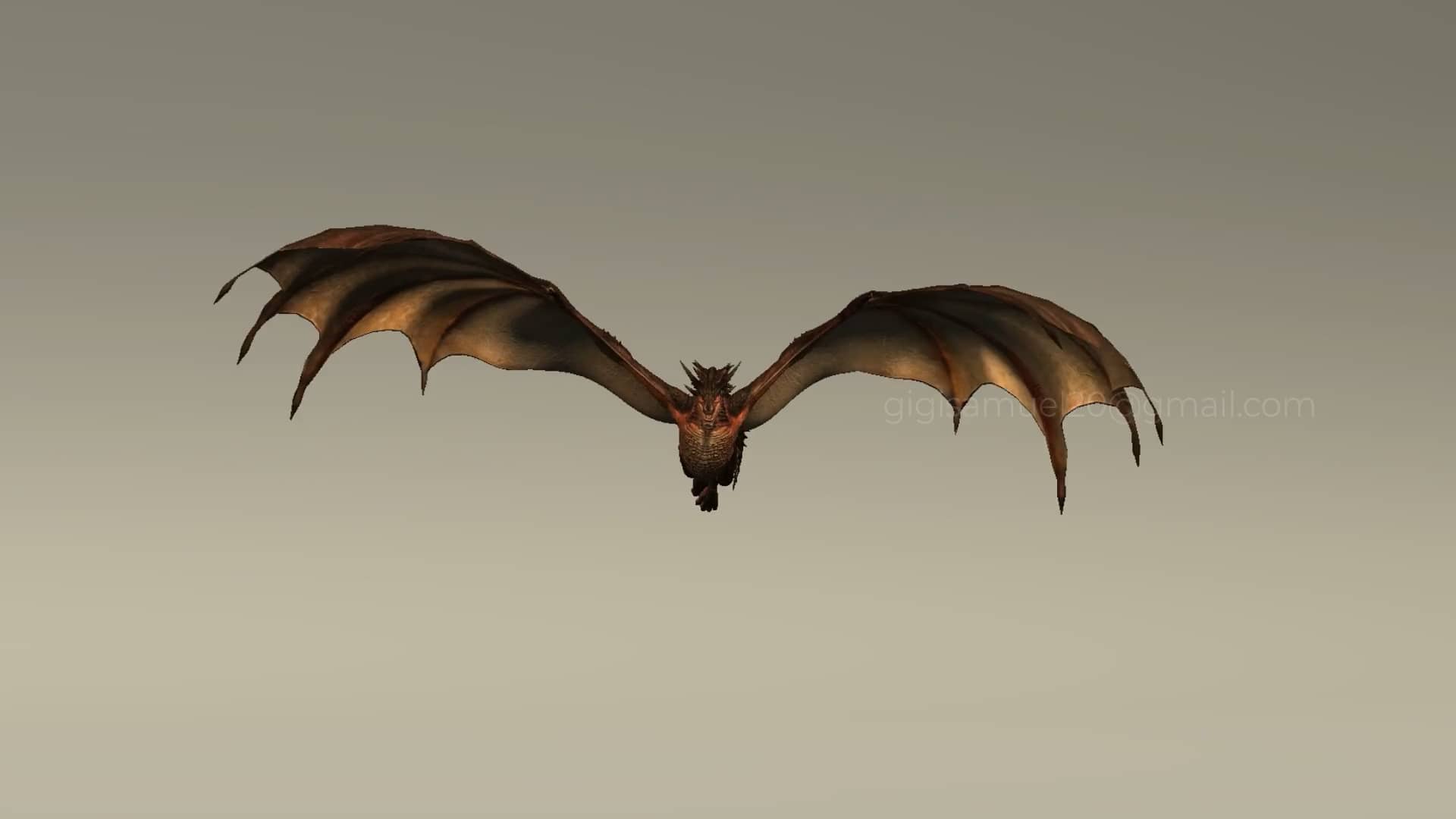 tyrant_theDragon_flightCycle | Dragon Animation | FLY CYCLE | on Vimeo