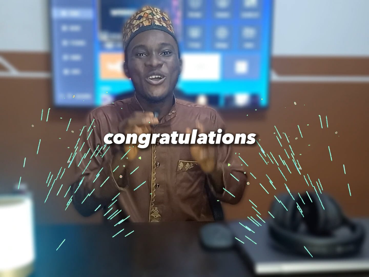 Congratulation on Vimeo