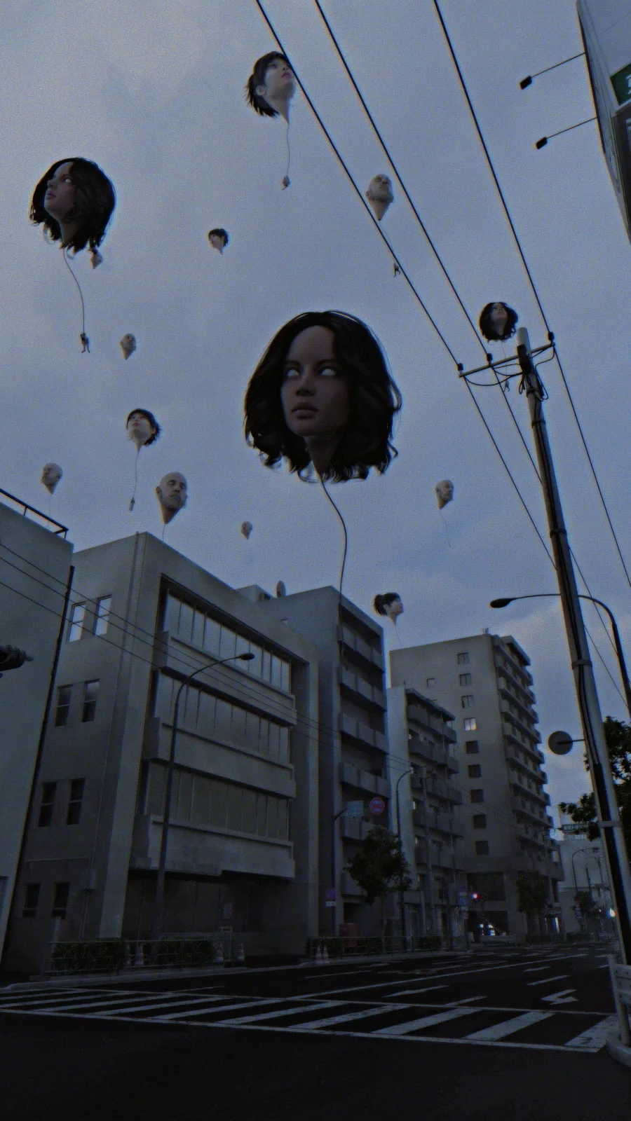 Floating heads on Vimeo