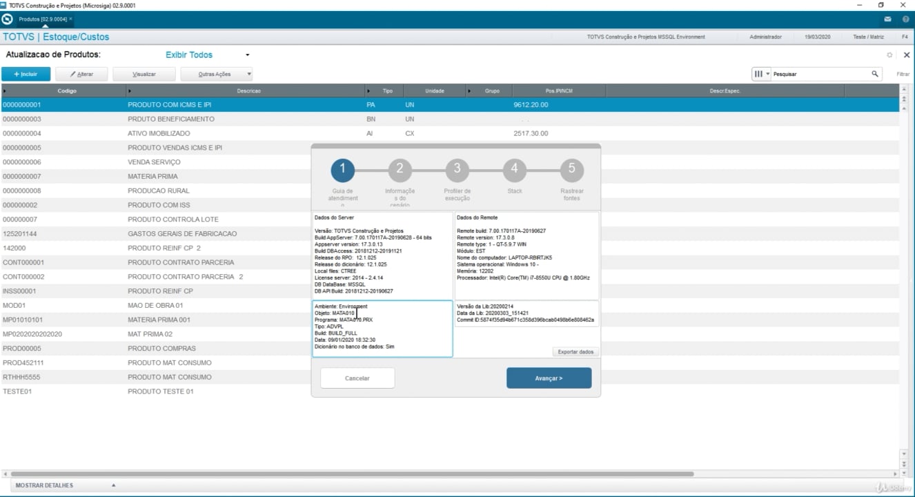 4. Como acessar as rotinas sem utilizar o Menu on Vimeo