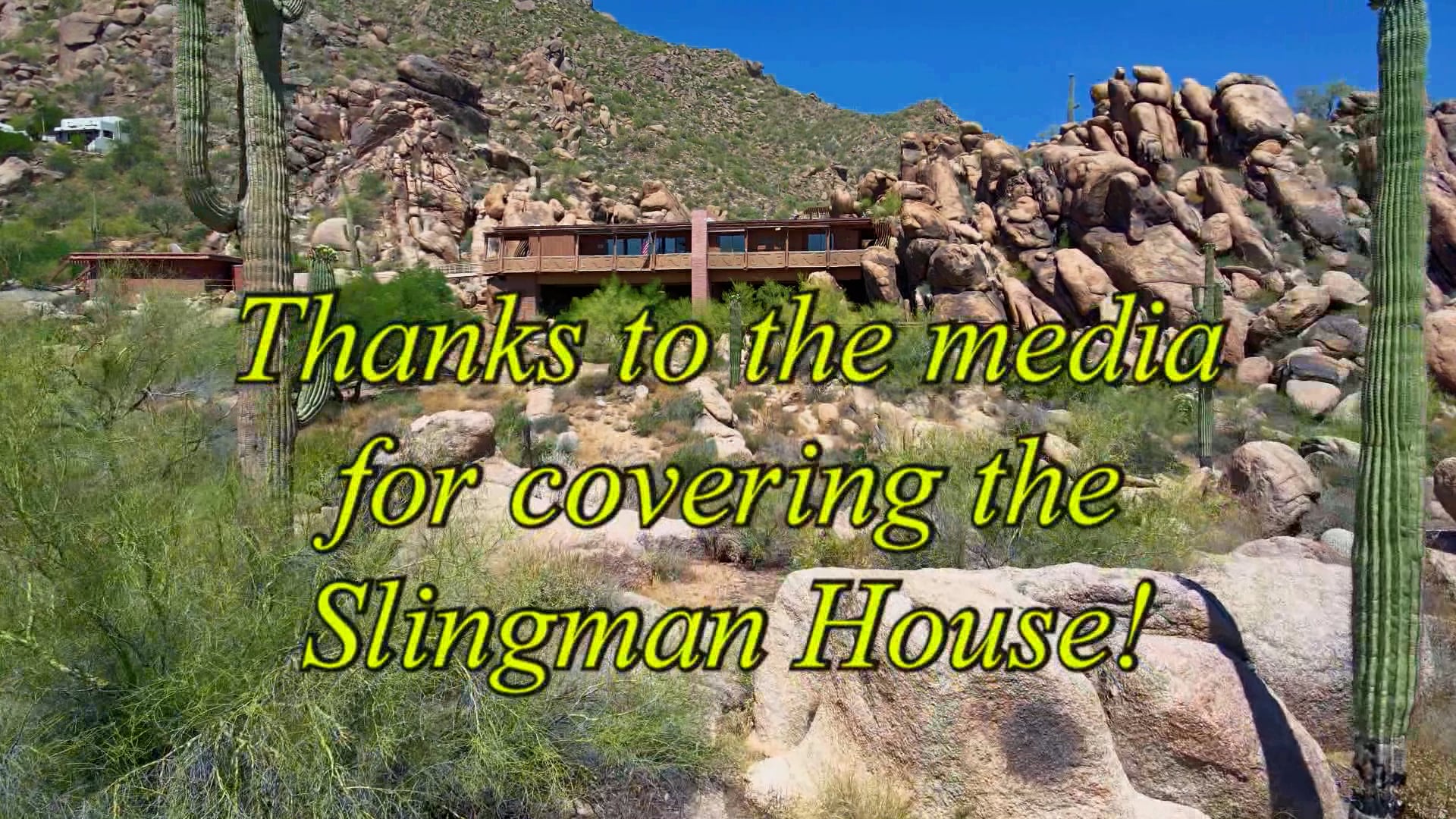 Media Coverage of the Slingman House Appreciated on Vimeo