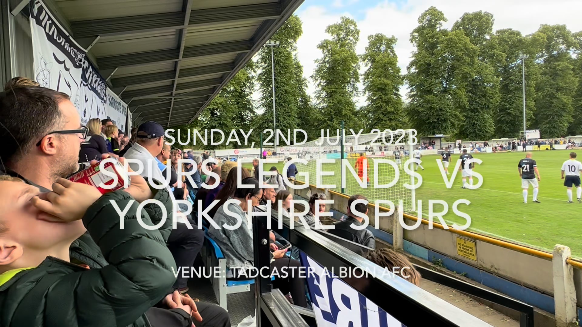 Spurs Legends vs Yorkshire Spurs on Vimeo