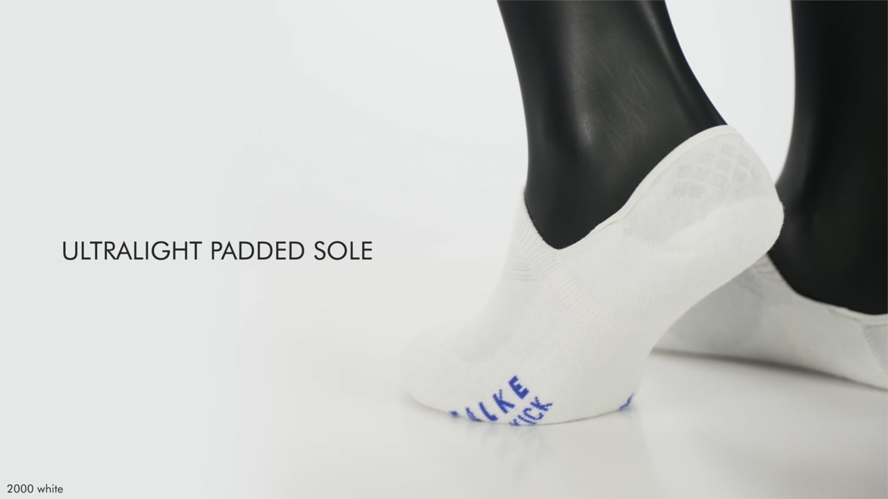 Cool Kick Unisex Invisibles (White) | FALKE