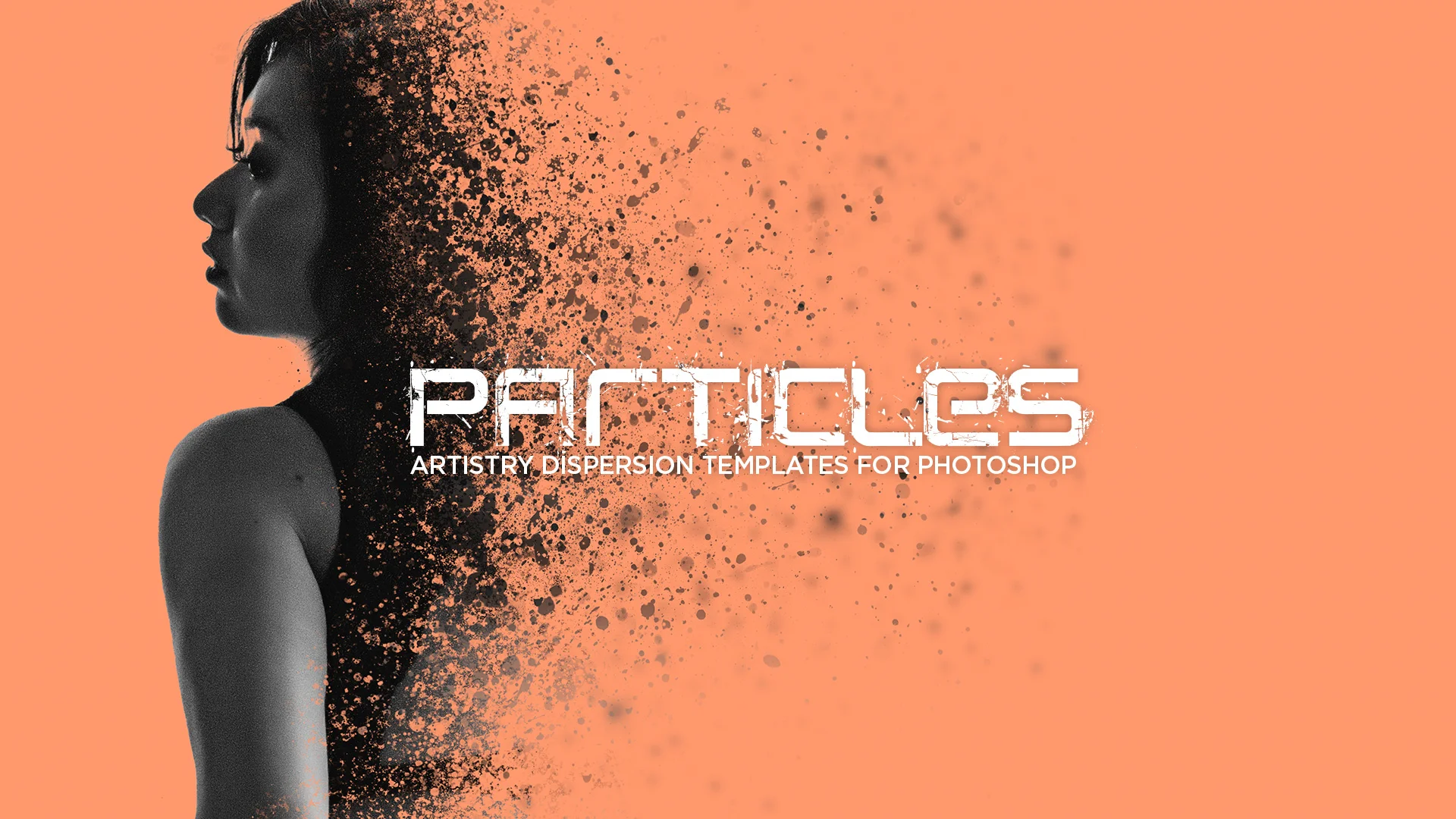 Particles Dispersion Photoshop Effect Tutorial