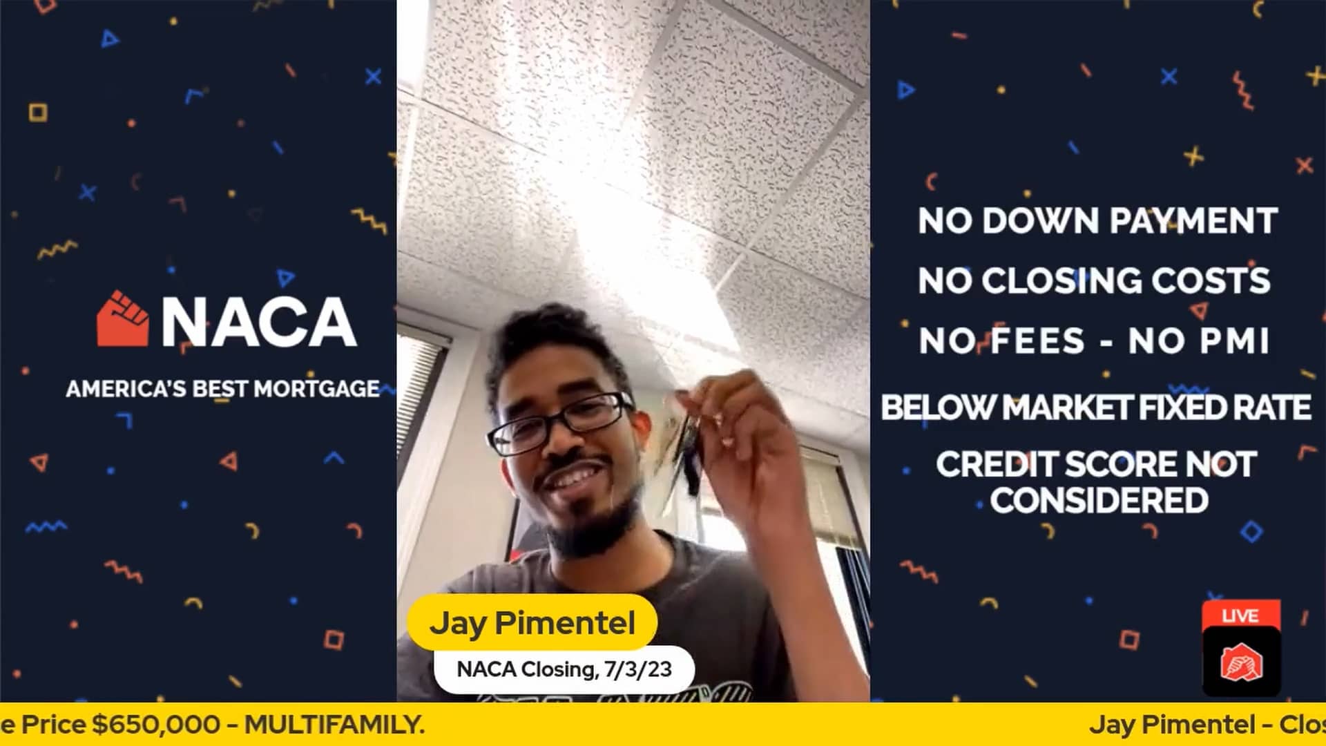 NACA LIVE Closing Jay Pimentel East Orange, NJ. 7 3 2023 v2 on Vimeo