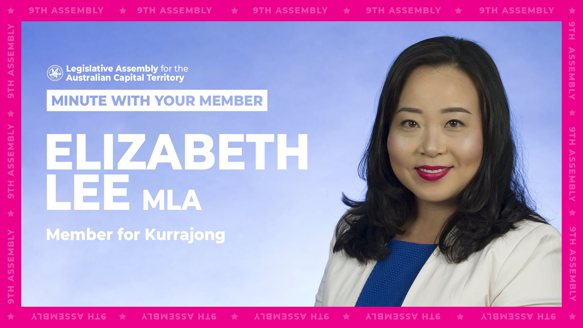 Elizabeth Lee MLA on Vimeo