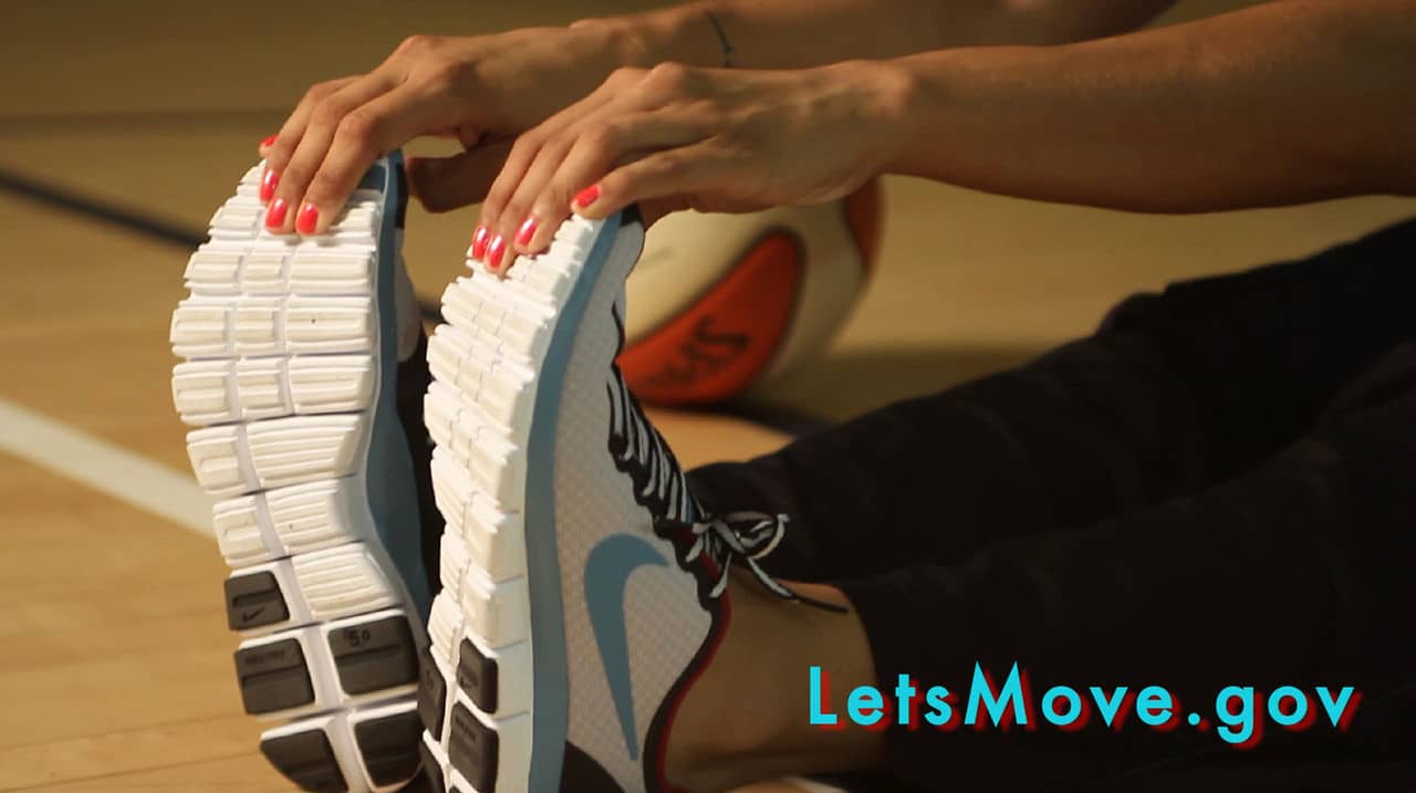 Let’s Move! w/ WNBA's Tahnee Robinson on Vimeo