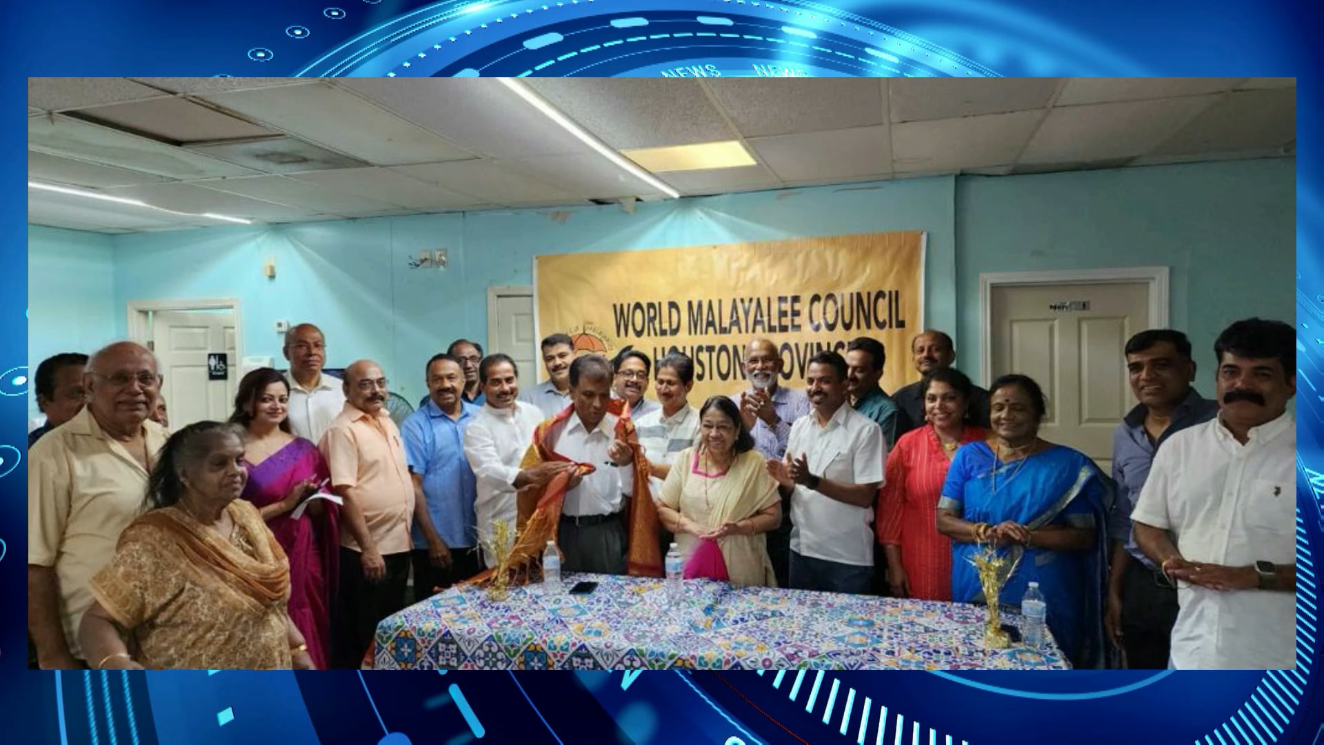 World Malayalee Council Houston honored Stafford City Mayor Ken Mathew ...