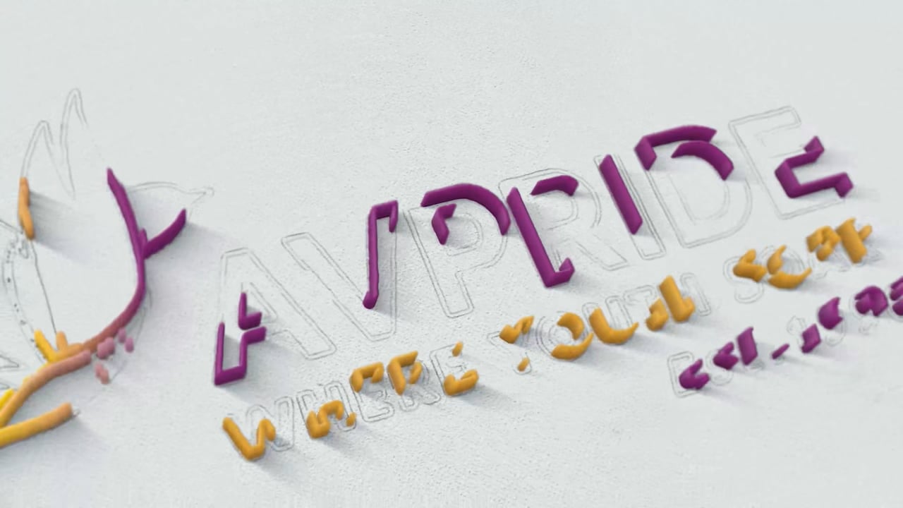 AVPRIDE LOGO ANIMATION 2 on Vimeo