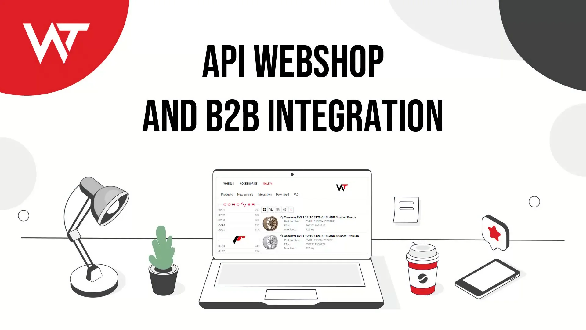 API Webshop and B2B Integration