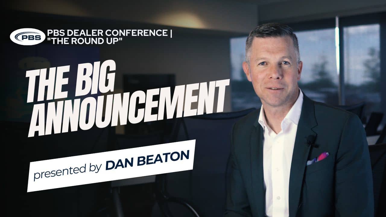 PBS Dealer Conference 2023 Exciting Product Announcement! on Vimeo