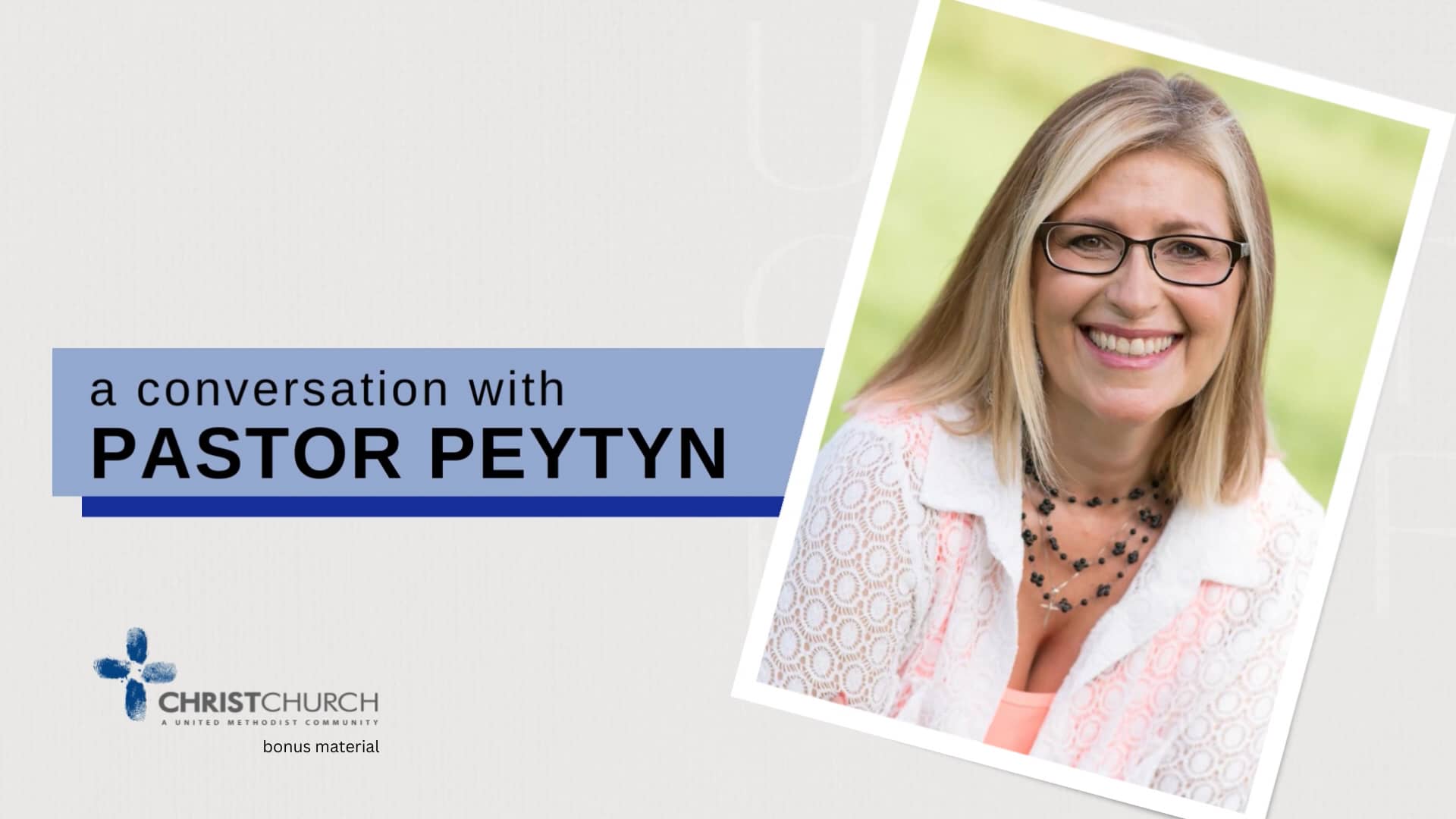 Pastor Peytyn Bonus: Favorite Bible scriptures on Vimeo