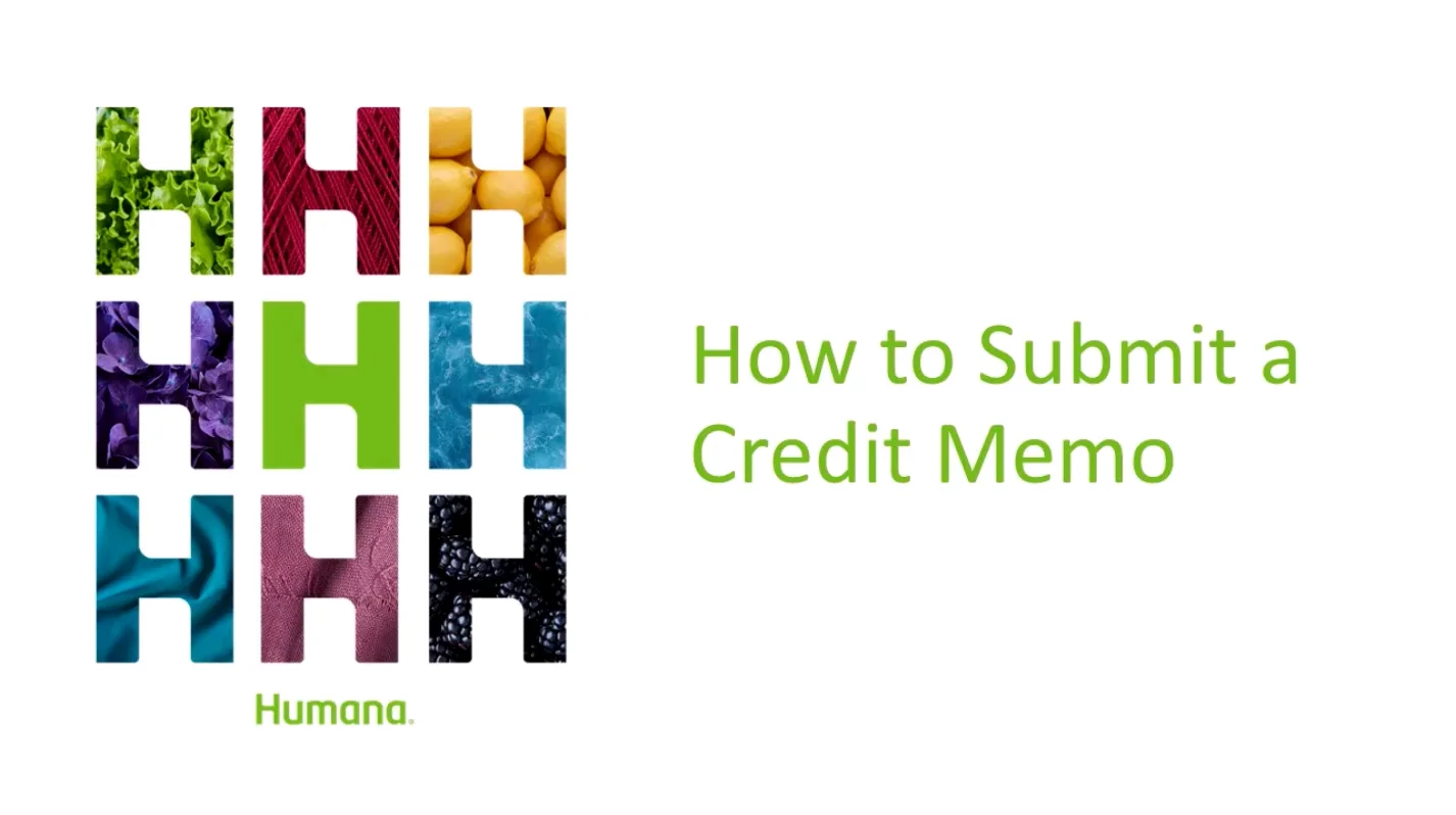 How to Submit a Credit Memo on Vimeo