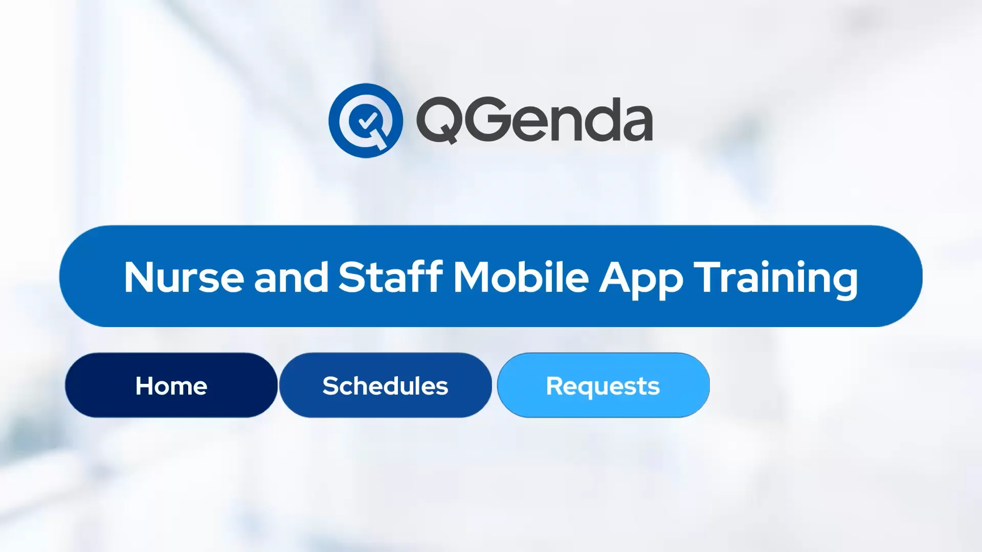 QGenda Videos - Nurse & Staff Mobile App Training