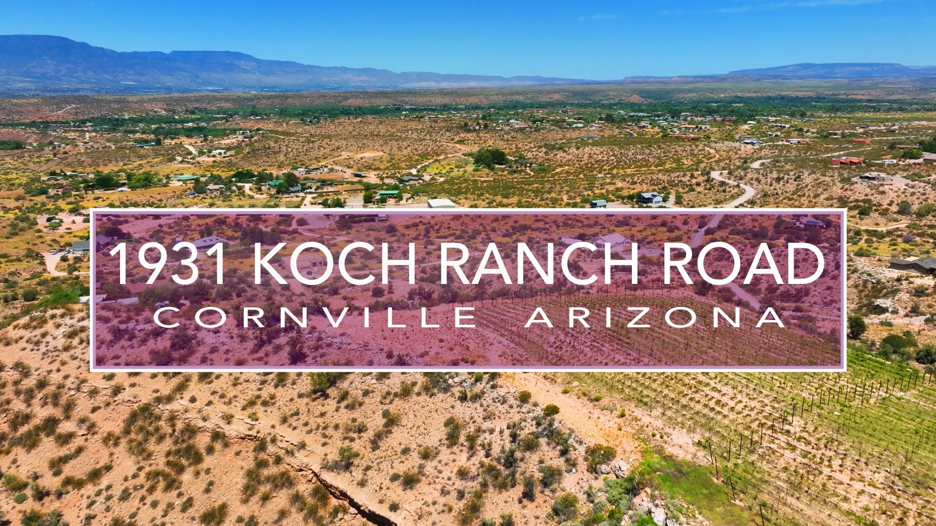 1931 Koch Ranch Rd Cornville AZ on Vimeo