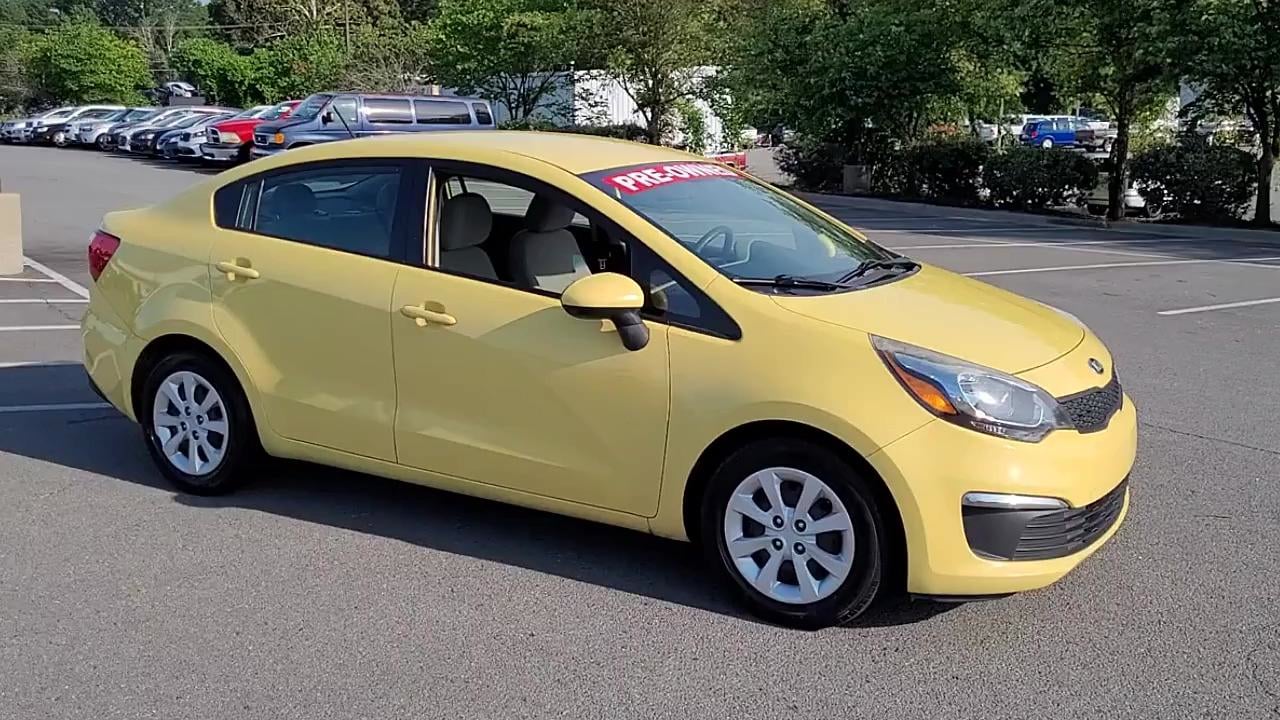 USED 2016 KIA RIO 4dr Sdn Auto LX at Crain Kia North Little Rock (USED ...