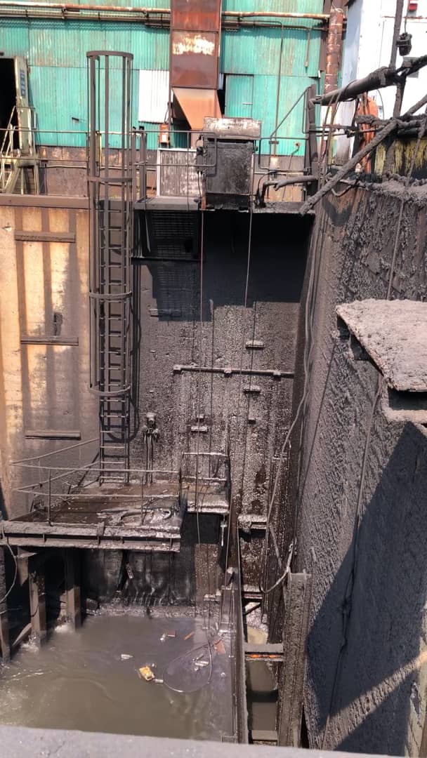 ORTS at steel mill scale pit skimming around debris on Vimeo