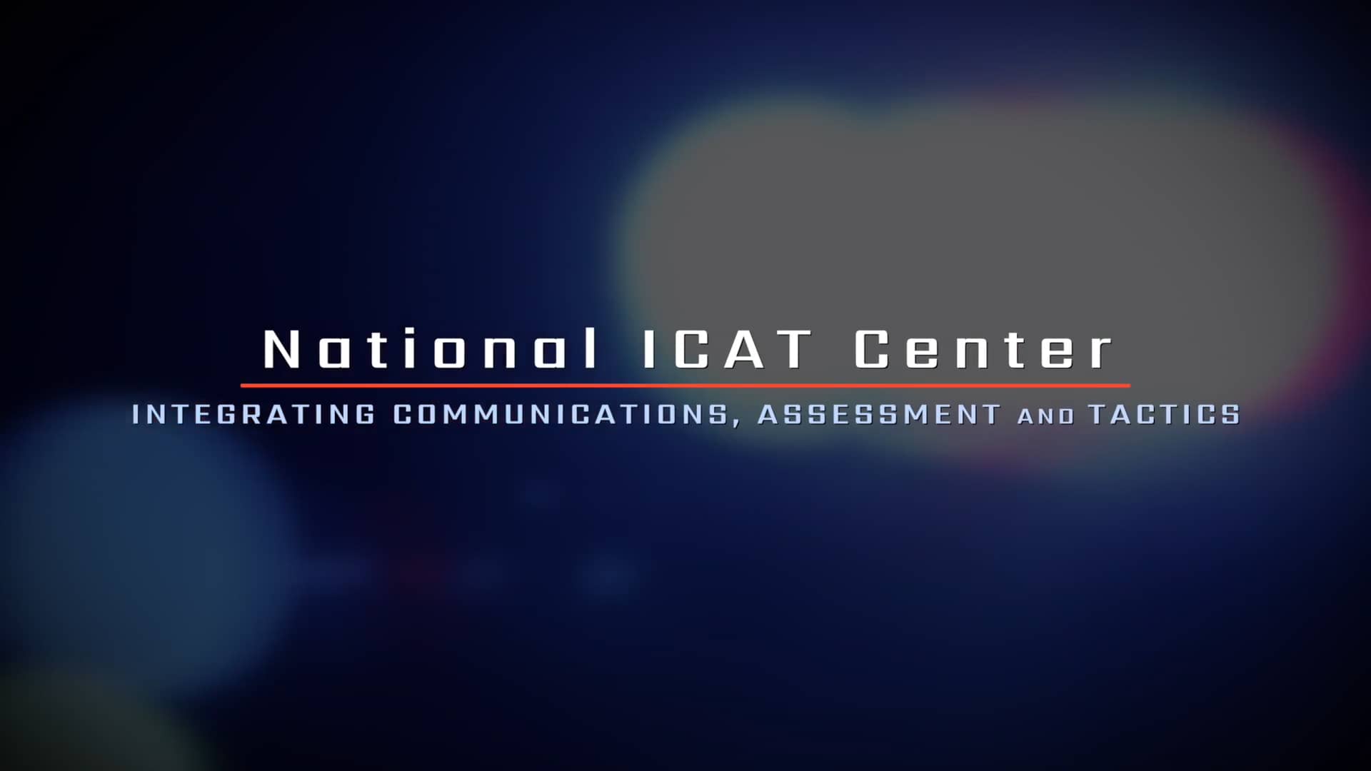 ICAT TRAINING on Vimeo