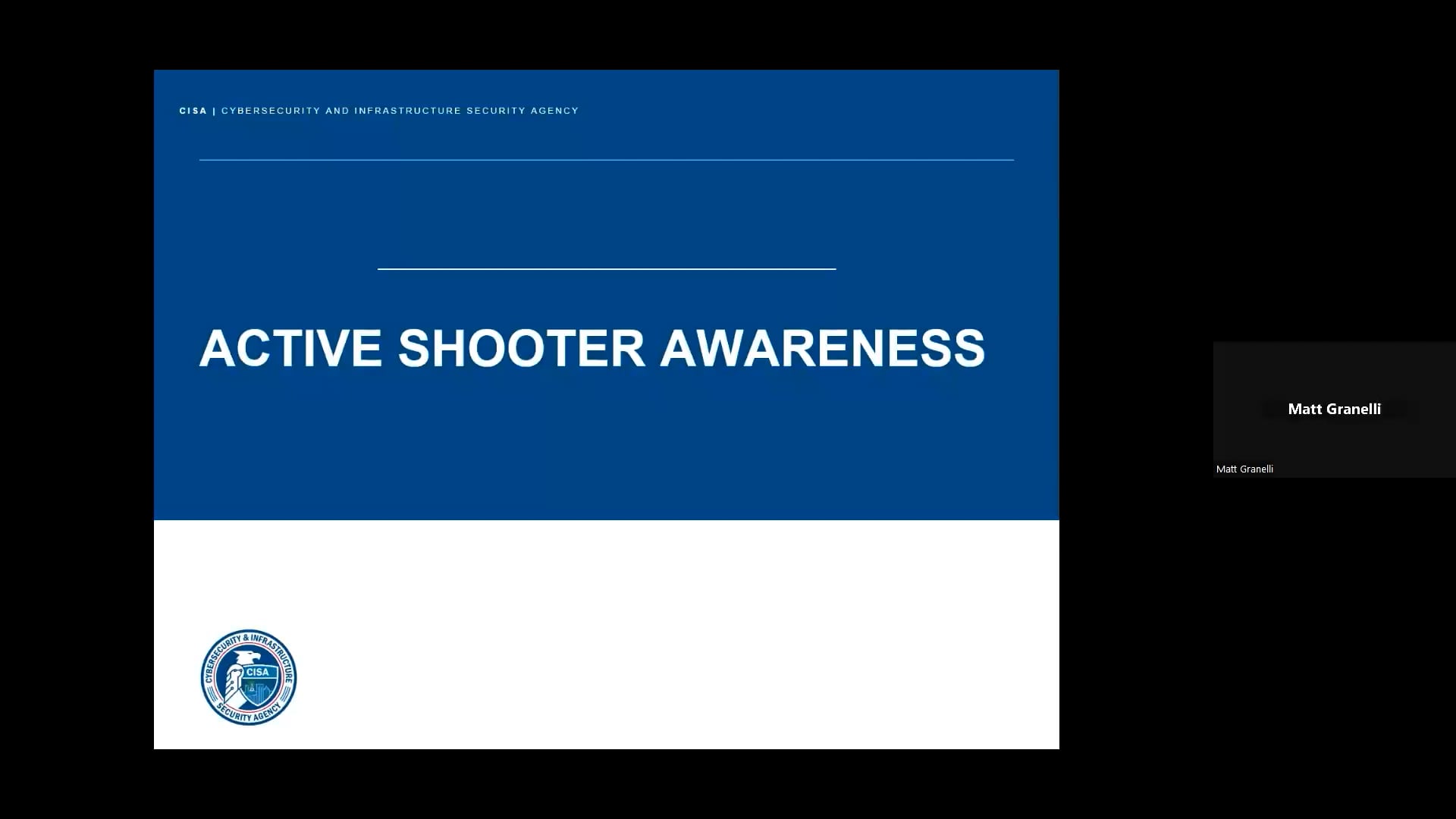 Active Shooter Presentation video - edit on Vimeo