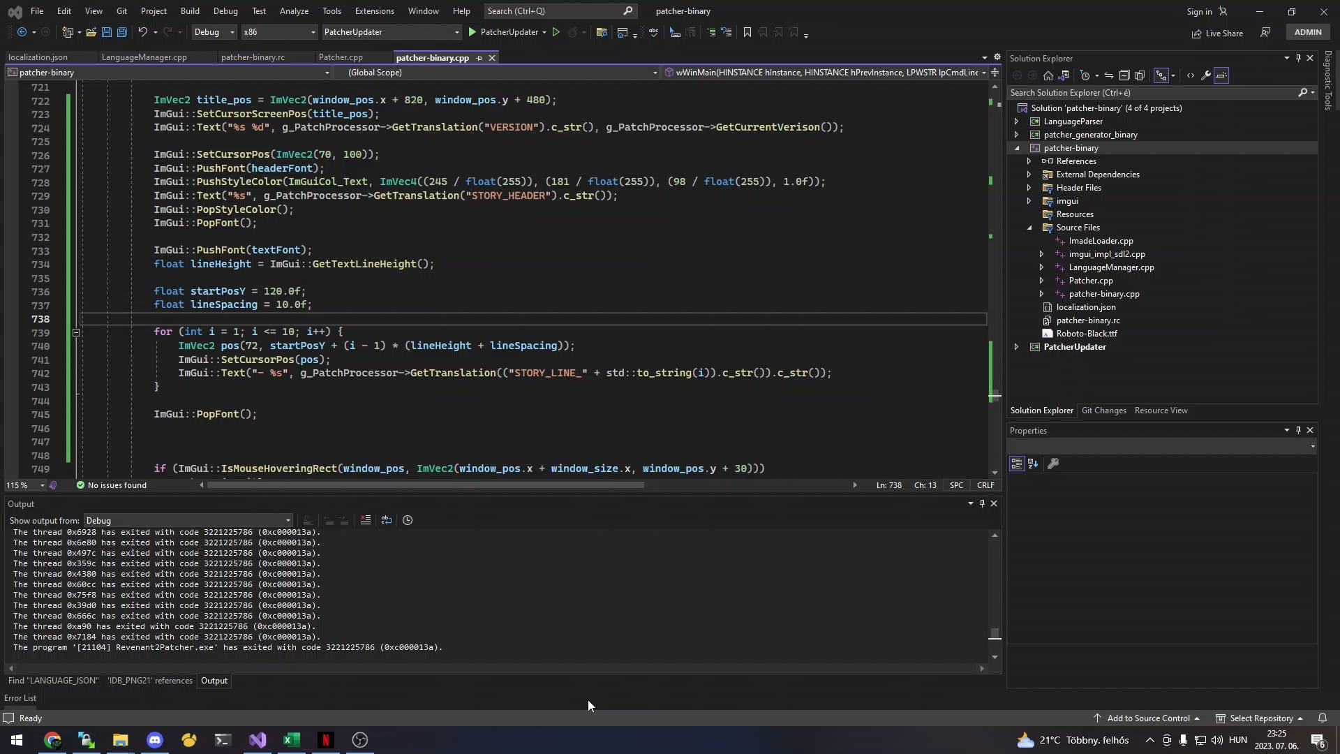 Multilang C++ patcher on Vimeo