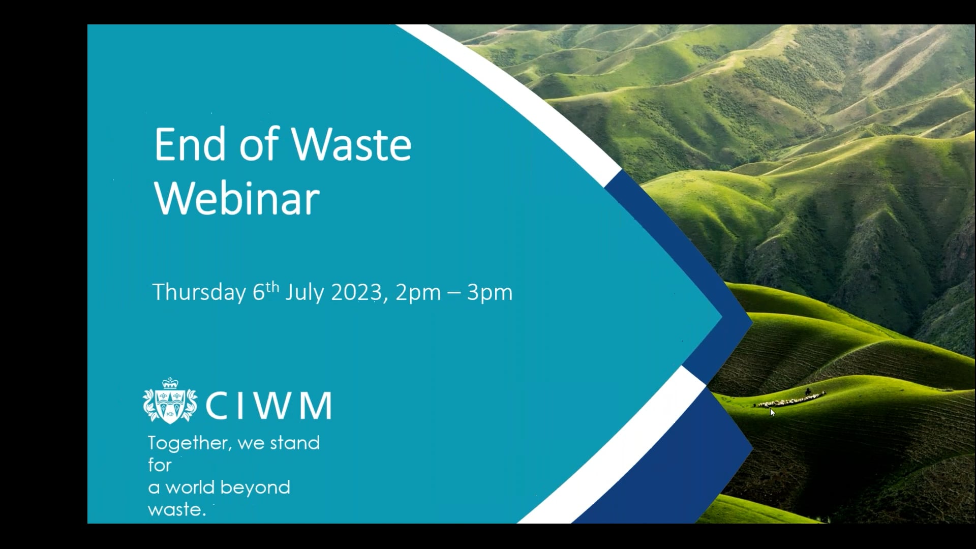 CIWM End of Waste Webinar on Vimeo