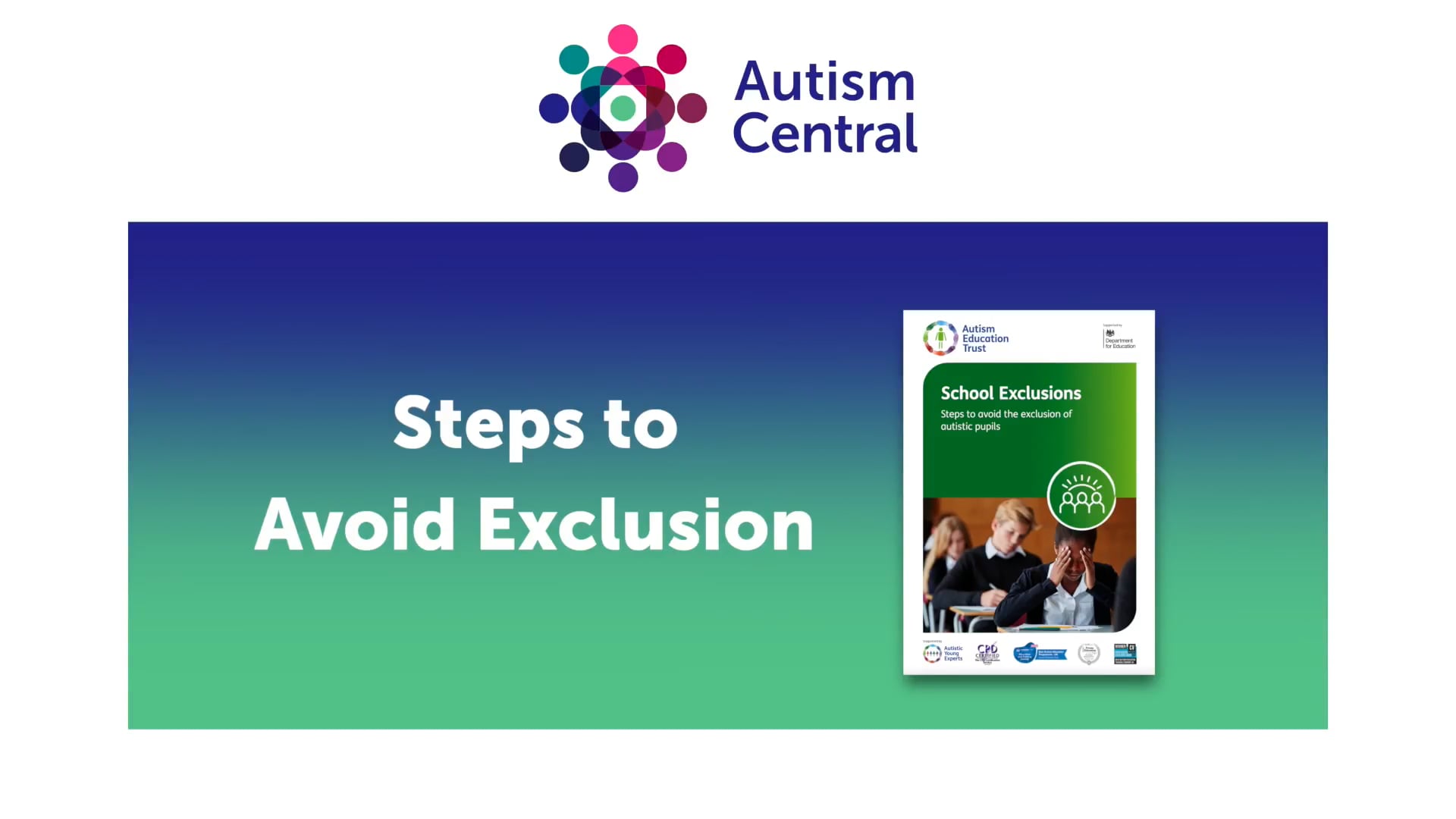 Steps to Avoid Exclusion Autism Central on Vimeo