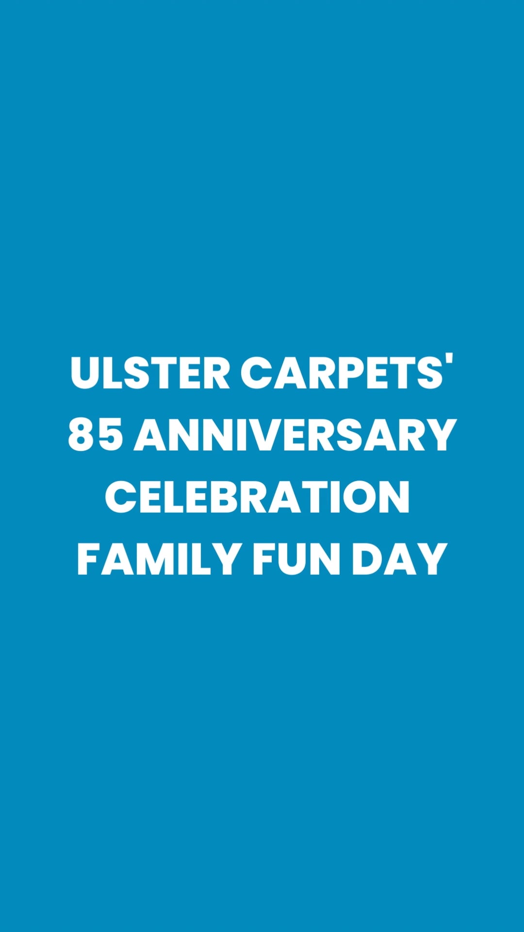 plannd - Ulster Carpets Family Fun Day 2023 - Reel on Vimeo