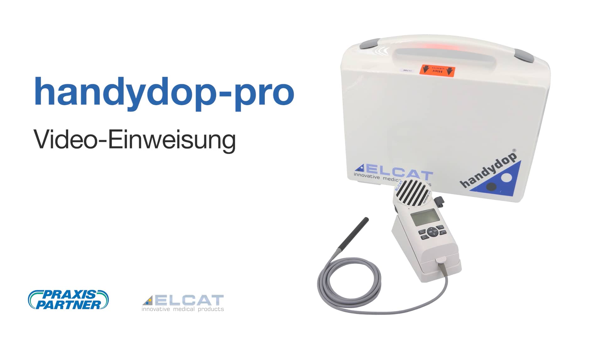 Praxis Partner Einweisungsvideo ELCAT handydop-pro on Vimeo