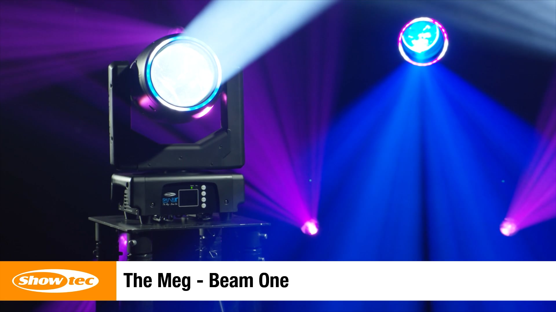 Showtec - Shark - The Meg - Beam One. Product Code 45040 on Vimeo