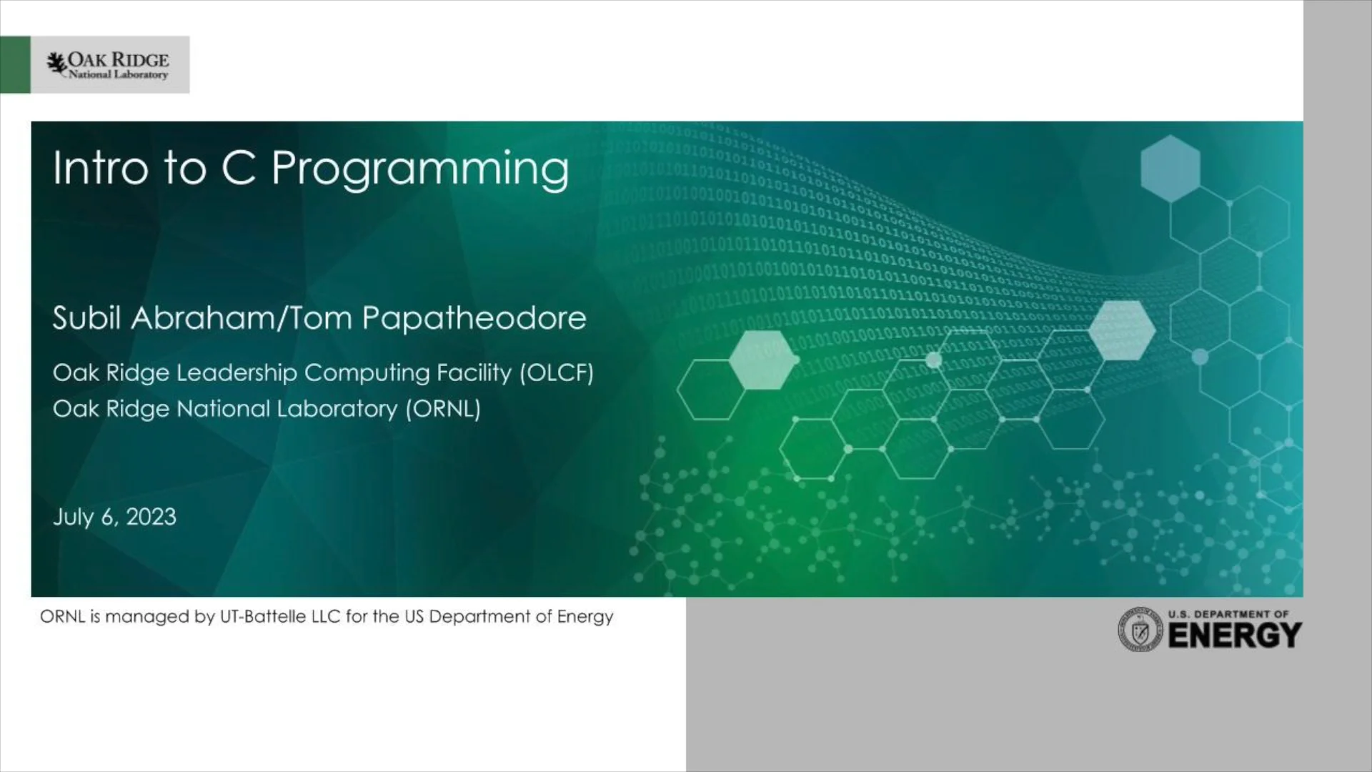 Intro to C Programing on Vimeo