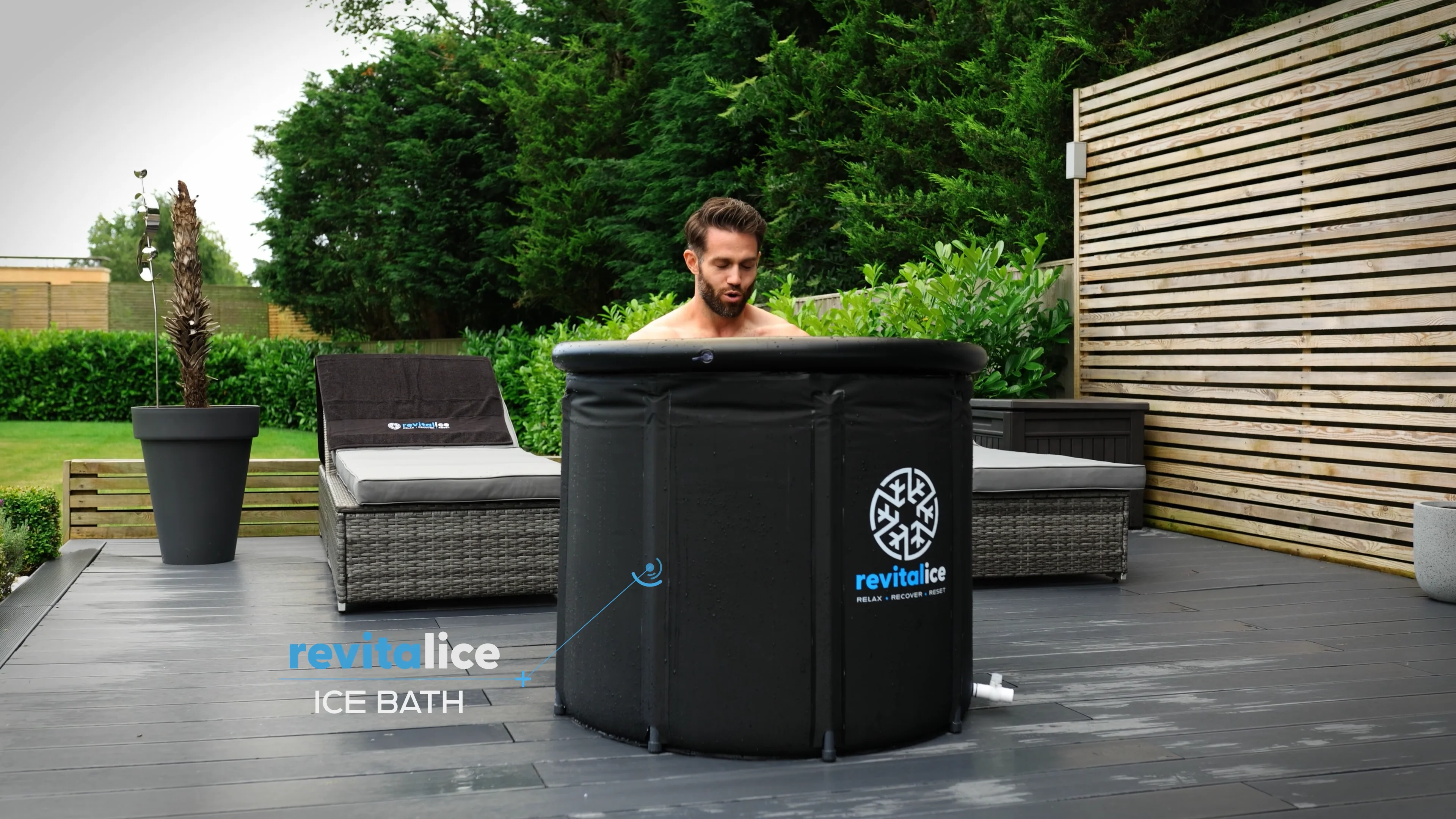 The Revitalice Deluxe Ice Therapy Bath on Vimeo
