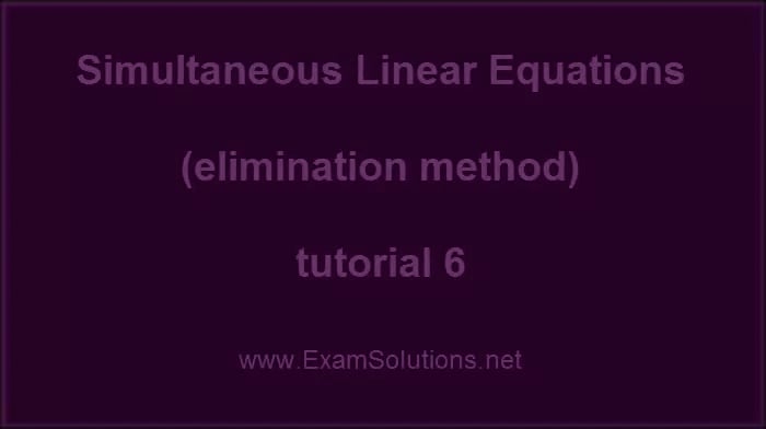 _Algebra_Simultaneous equations_Same y terms but both signs are ...