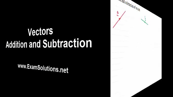 _Geometry_Vectors_Vector notation 2d_Vector Addition and Subtraction ...
