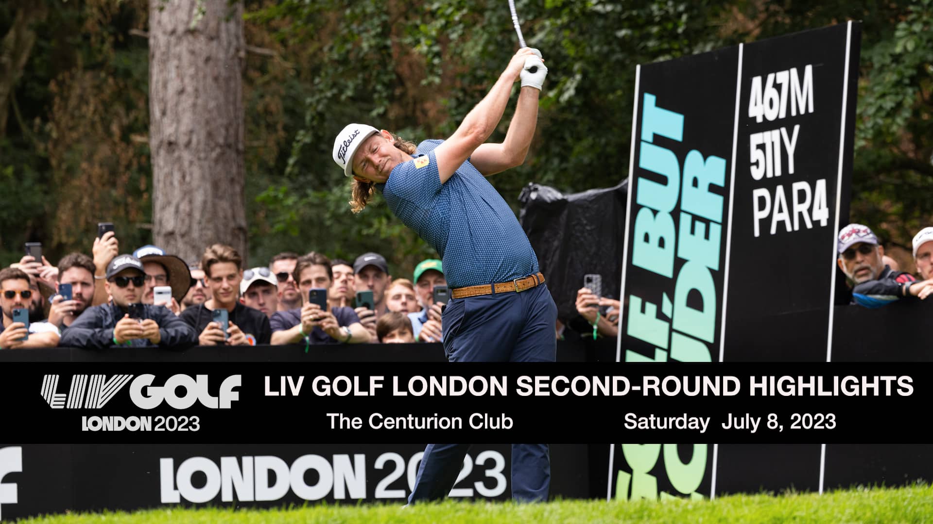 LIV Golf London Second Round Highlights from the Centurion Club on Vimeo