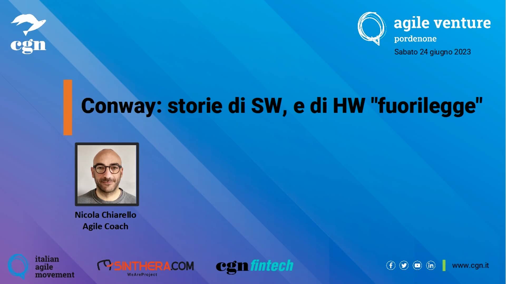 Chiarello Nicola - Conway Storie di SW e di HW fuorilegge on Vimeo