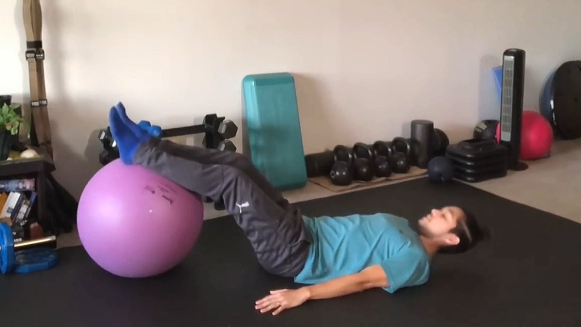 Hamstring Curl on Ball on Vimeo