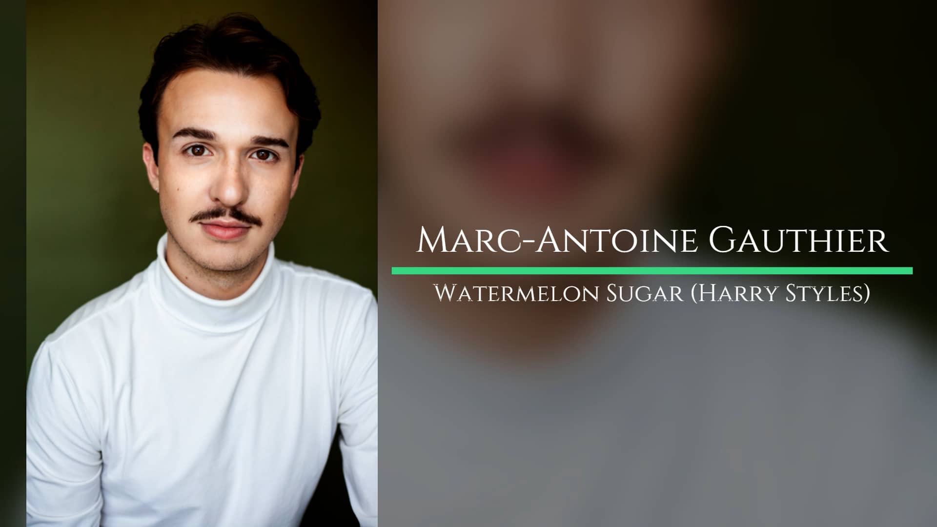 Marc-Antoine Gauthier - Watermelon Sugar (Harry Styles) on Vimeo