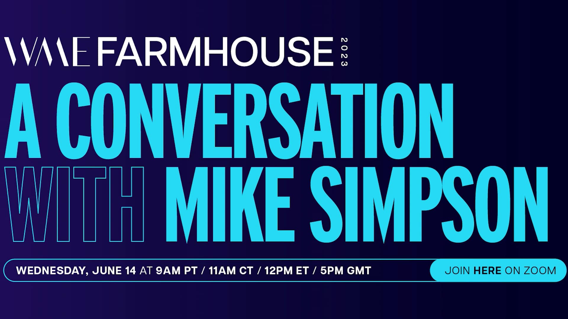 WME Farmhouse - Mike Simpson on Vimeo