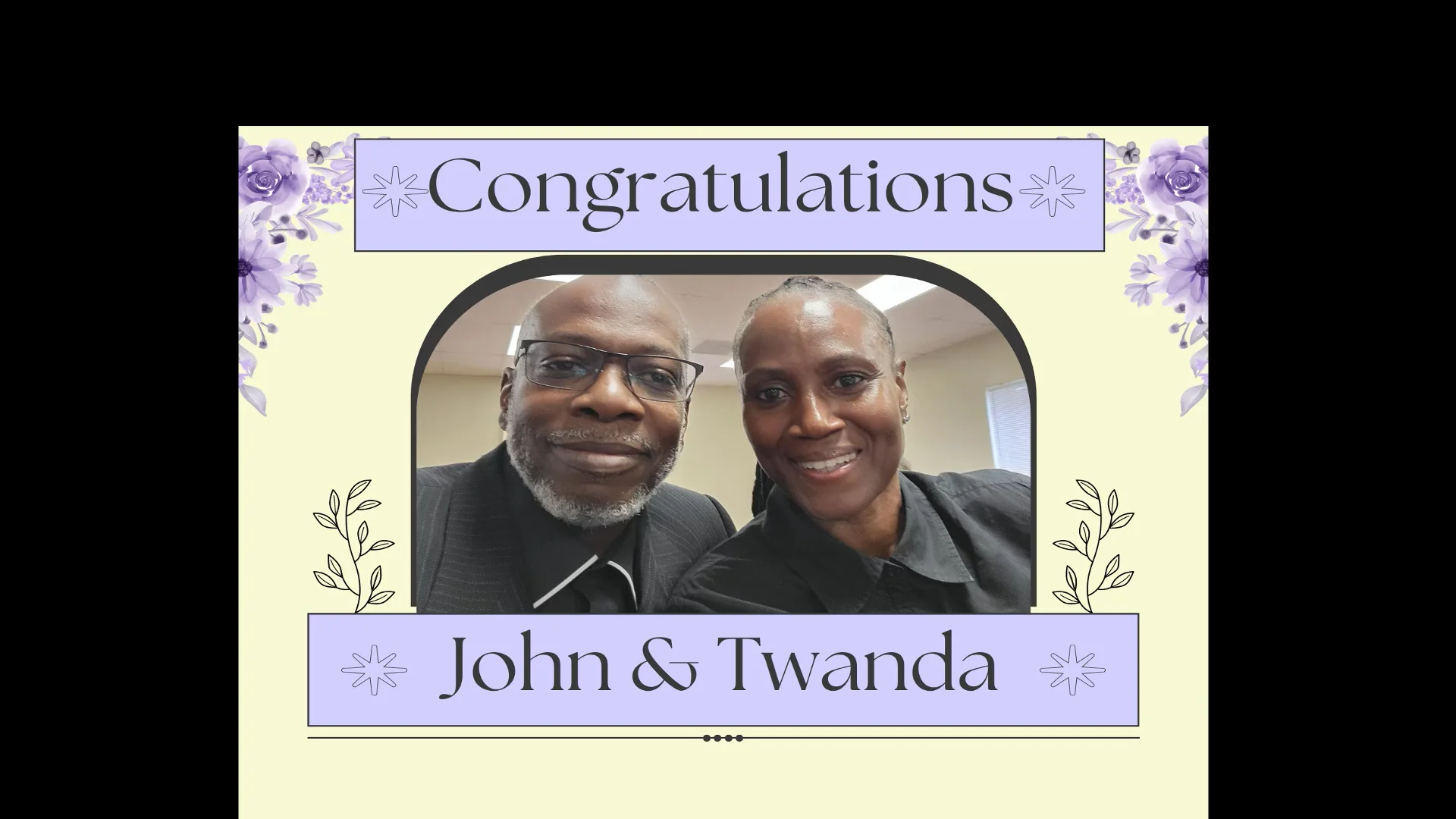 John and Twanda on Vimeo