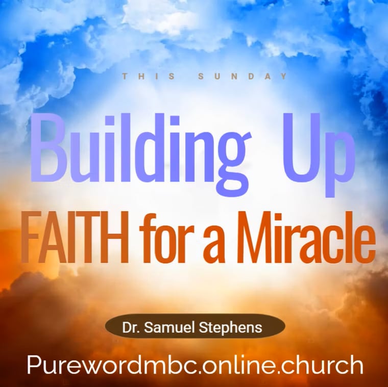 Building Up Faith For a Miracle on Vimeo