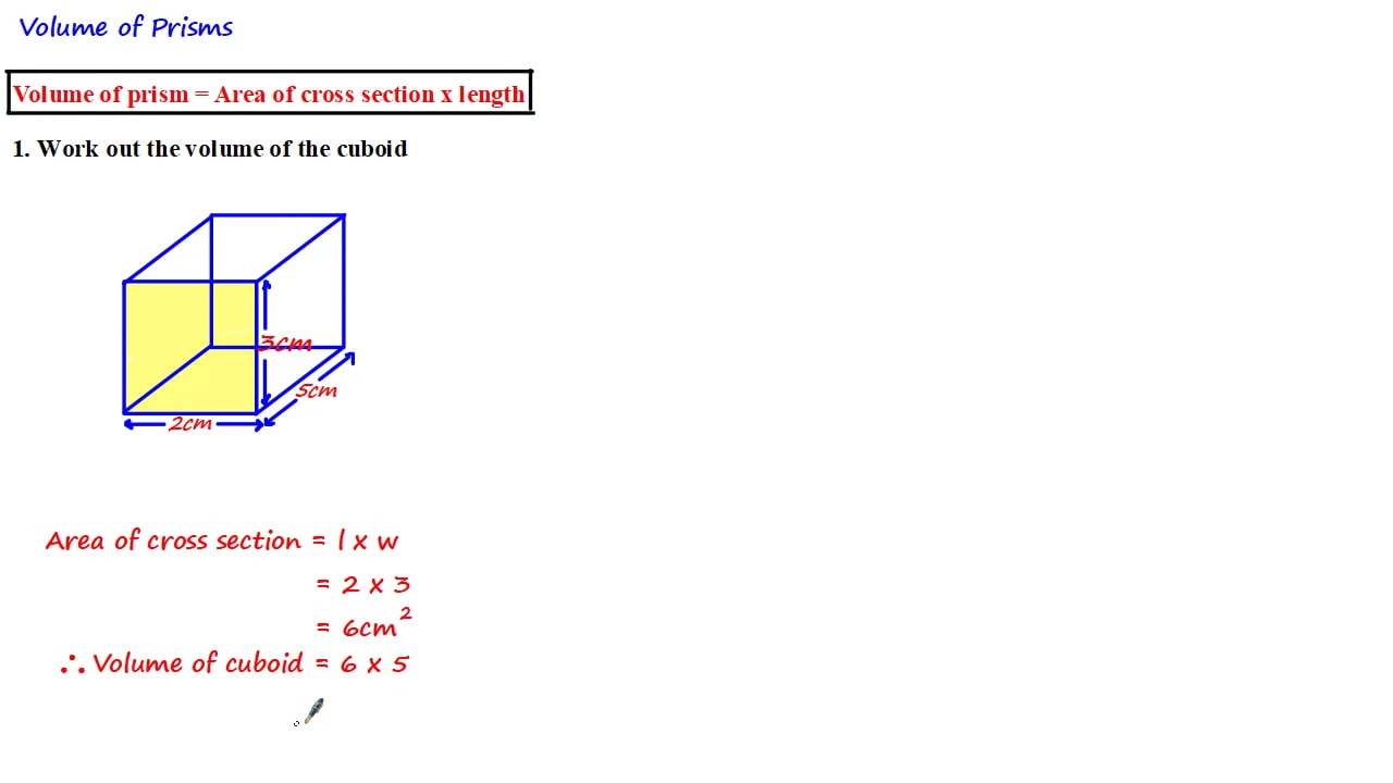 _Geometry_Surface area _ Volumes_Volume of a Frustum_Volume of a prism ...