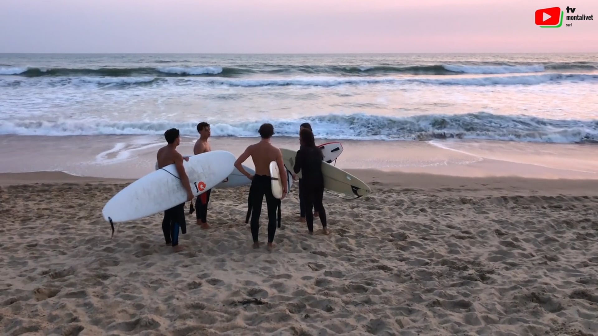 Montalivet | Surfing by Night | Montalivet Surf TV – aquasport.tv