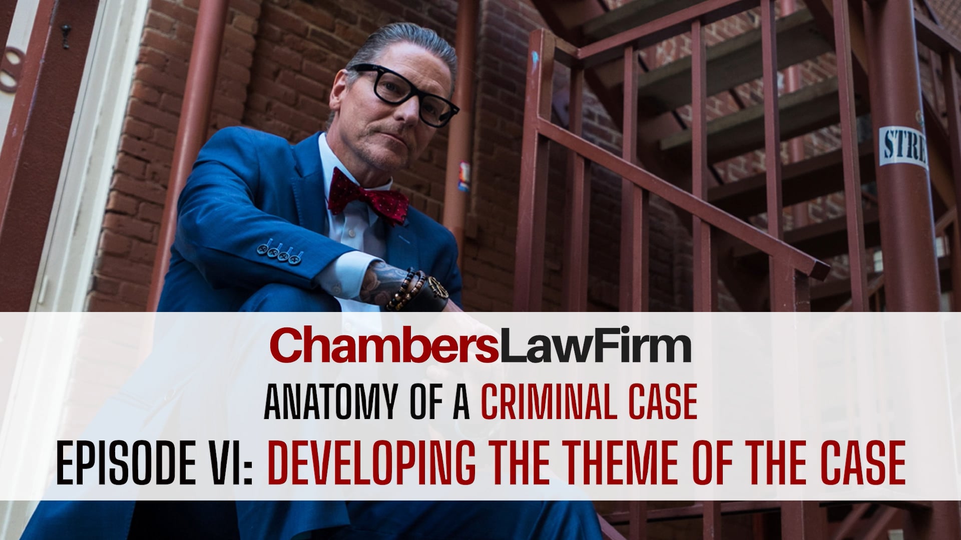 Anatomy of a Criminal Case - Episode VI: Developing The Theme Of The ...