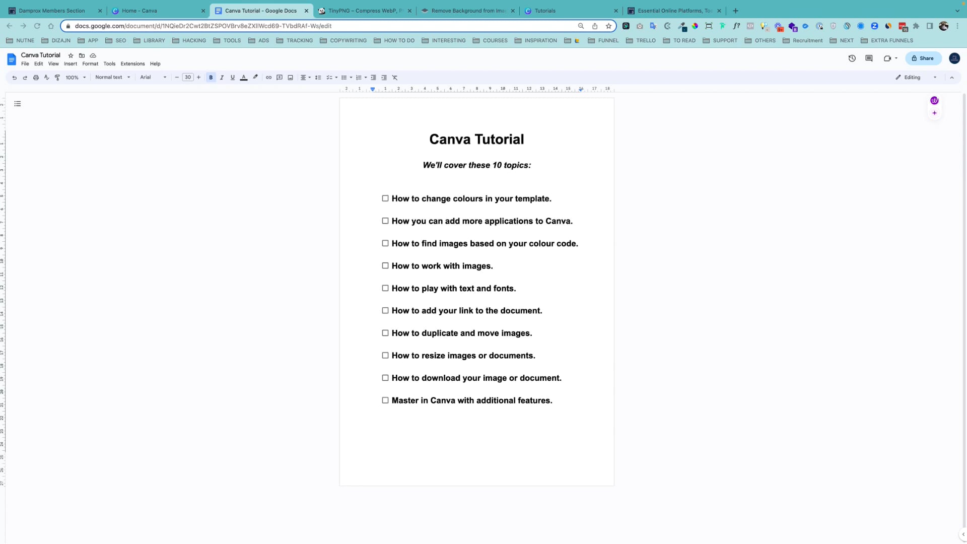 Canva Tutorial on Vimeo