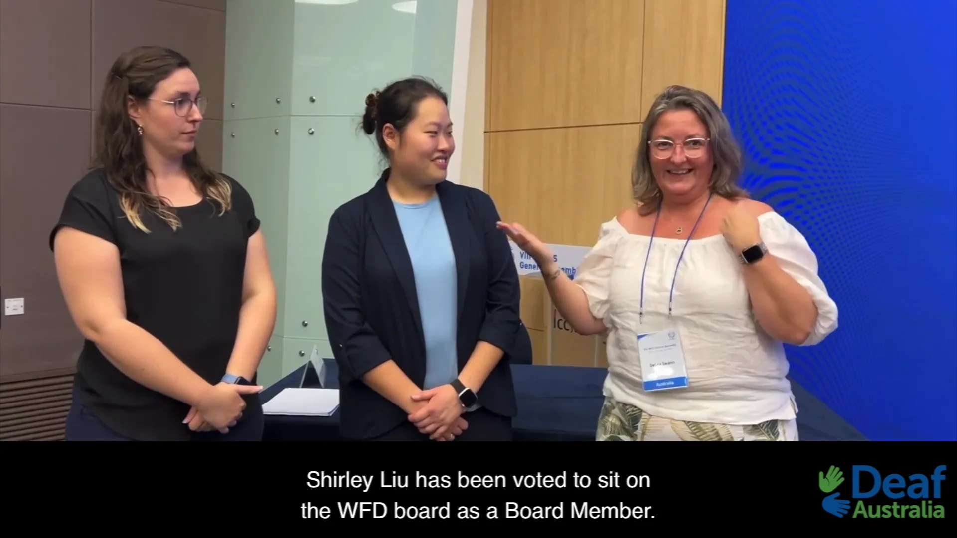 Announcement: Australian Board Members on WFD & WFDYS - 10 July 2023 on ...