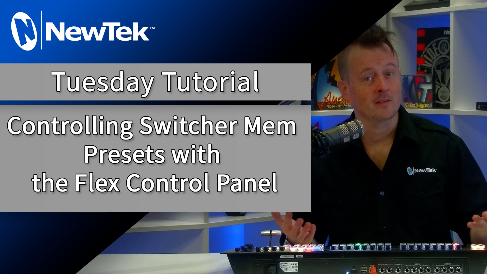 Tuesday Tutorial : Controlling Switcher Mem Presets with the Flex ...