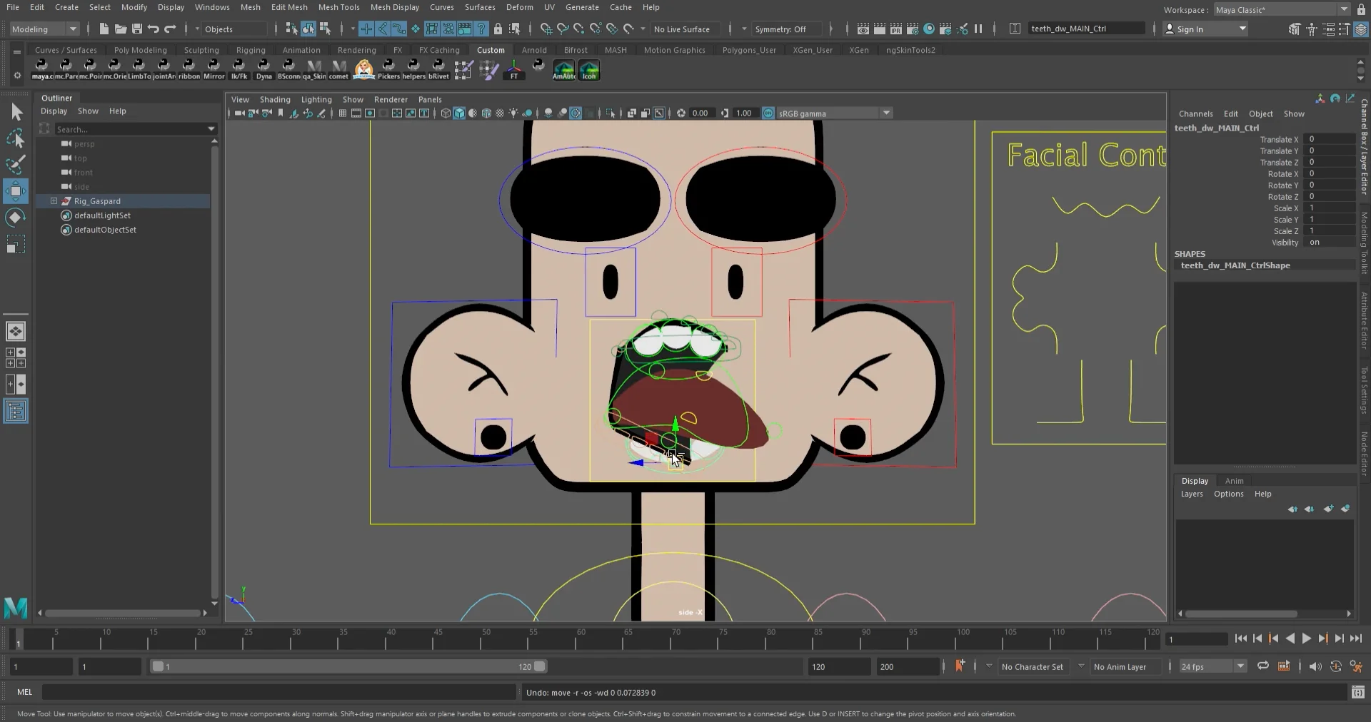 demo rig cartoon 2D maya on Vimeo